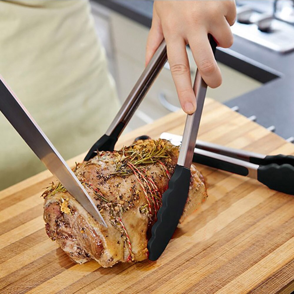 Home Keuken Koken Clip Utility Tong met Rubber Tip... – Vicedeal
