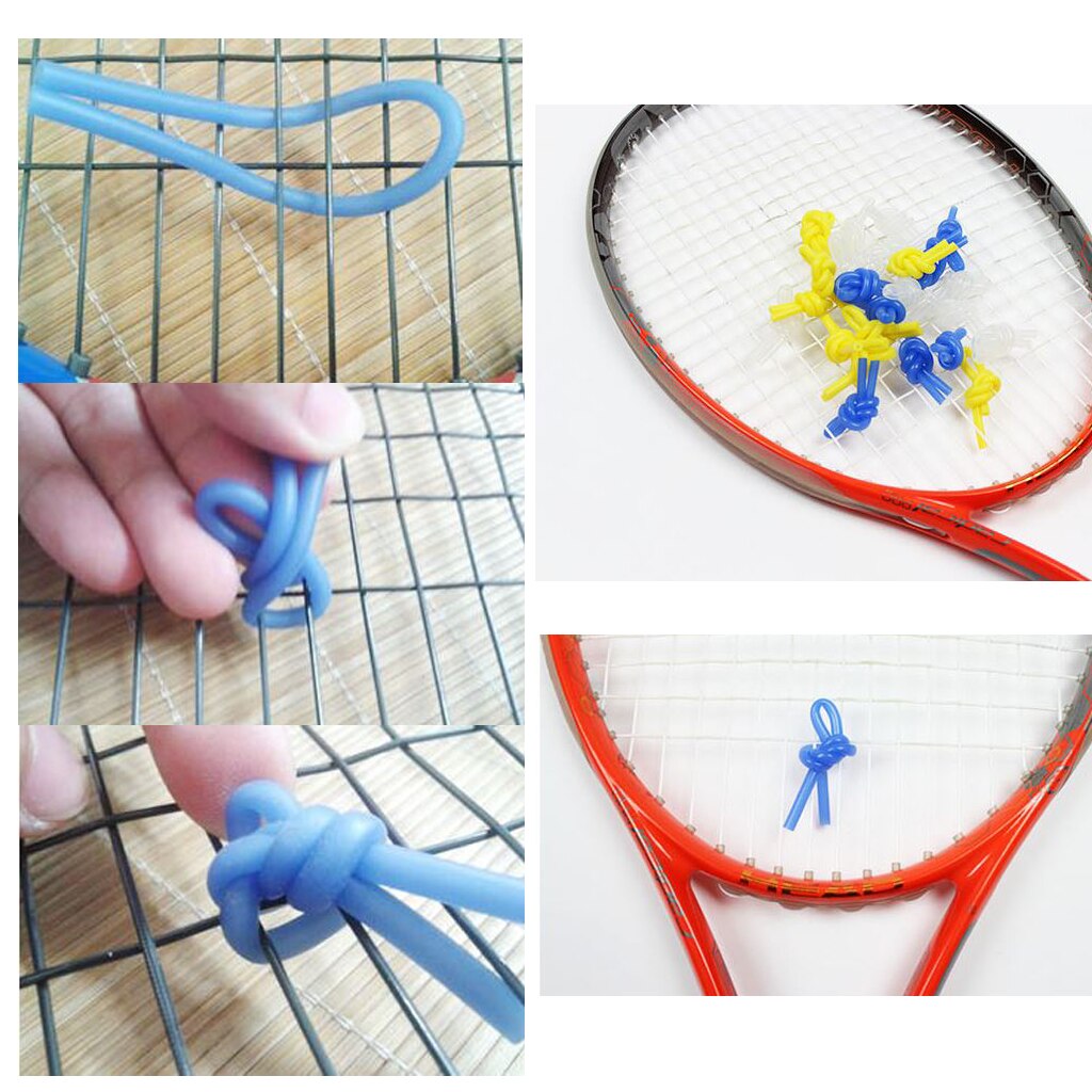 12Pcs/set High Elasticity Tennis Racquet Vibration... – Grandado