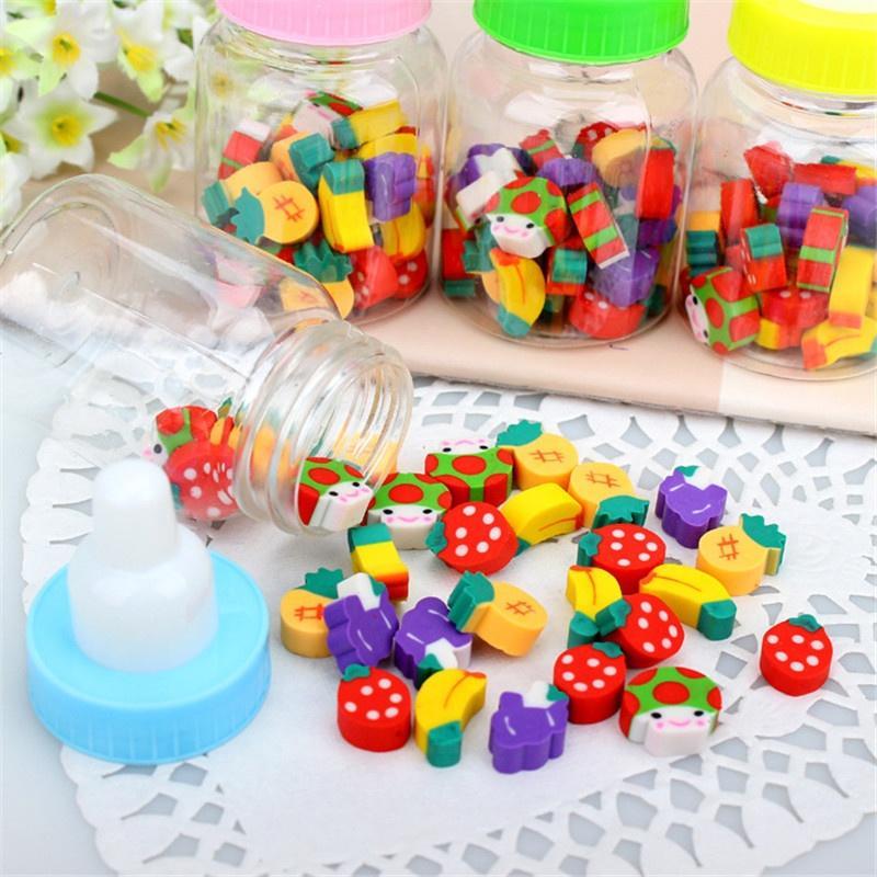 50Pcs/lot Mini Fruit Rubber Eraser With Plastic Bo... – Vicedeal