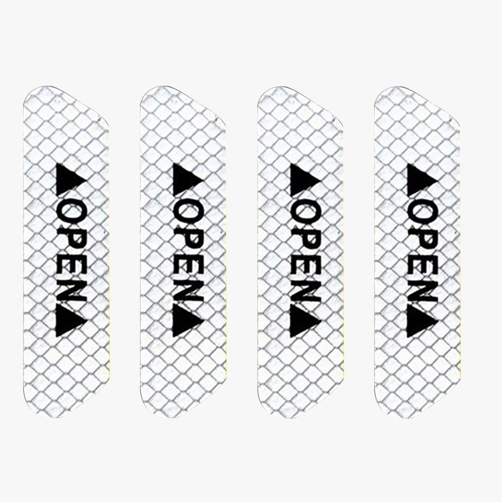 4Pcs OPEN Car Vehicle Door Reflective Safety Mark ... – Vicedeal