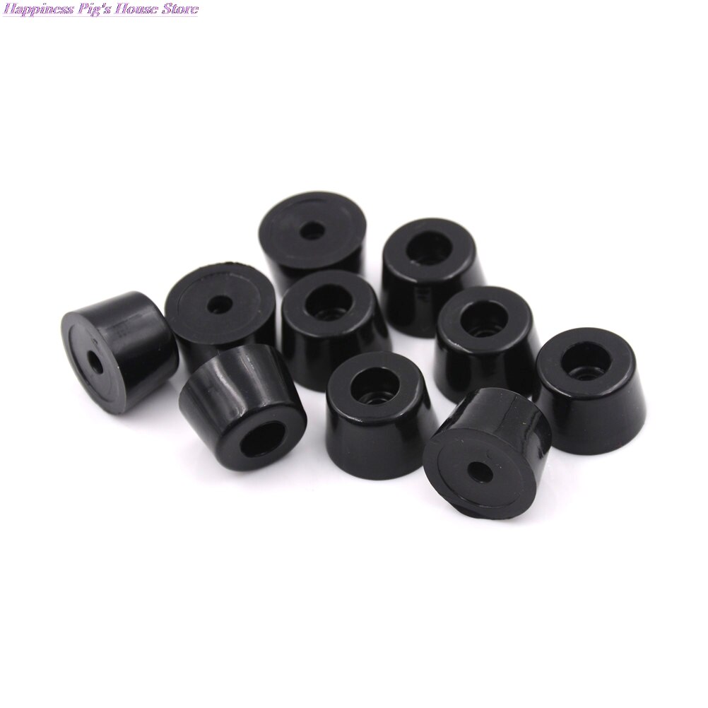 10Pcs Black Duable Soft Rubber Anti-skid glides sh... – Grandado