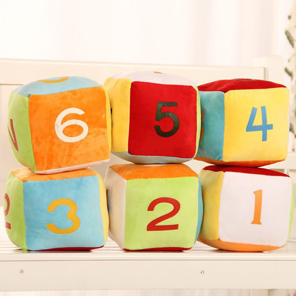4inch Dice Doll Plush Stuffed Toy Throw Pillow Bra... – Vicedeal