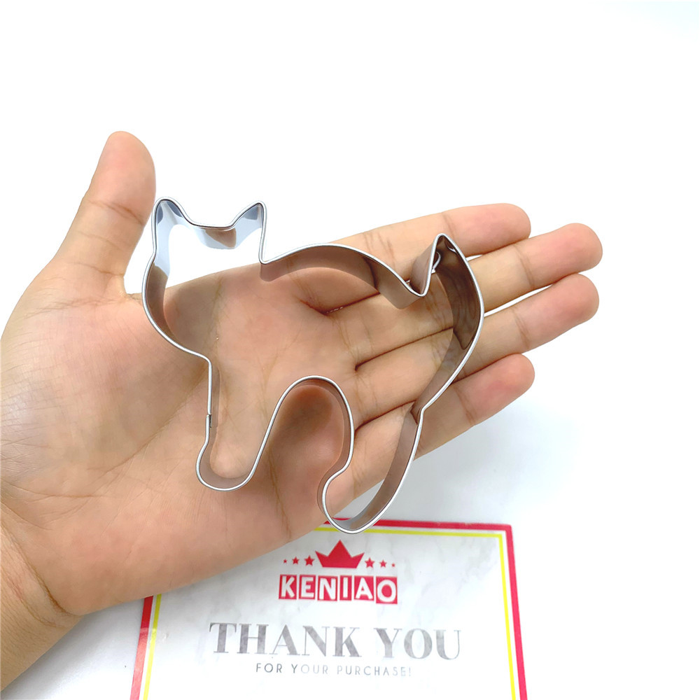 Keniao Halloween Bange Kat Cookie Cutter-8.2X7.2 C... – Grandado