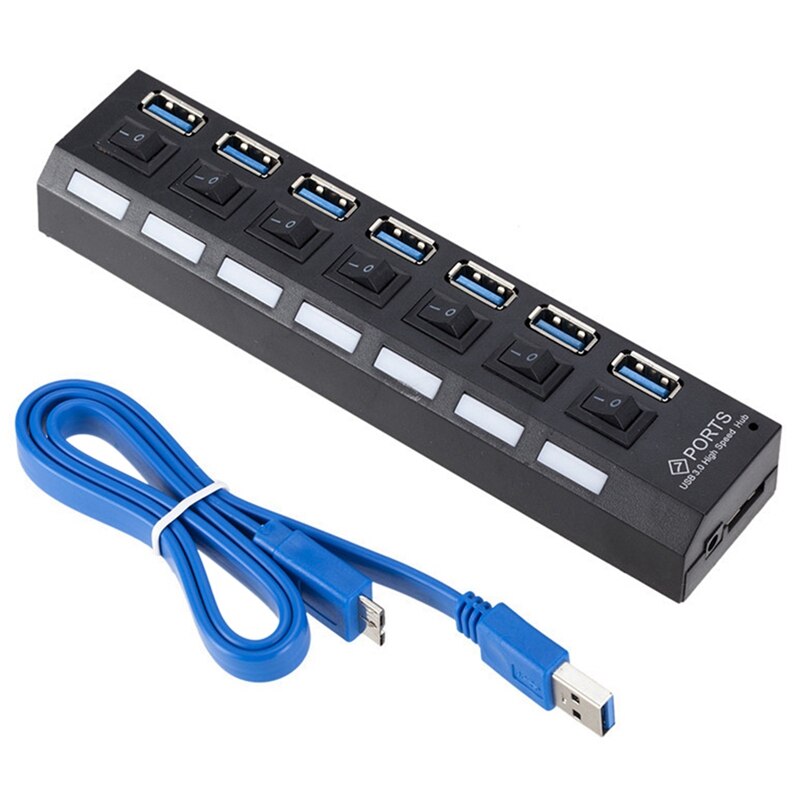 Onafhankelijke 7-Poort 3.0Hub Hub USB3.0 Hub Usb H... – Vicedeal