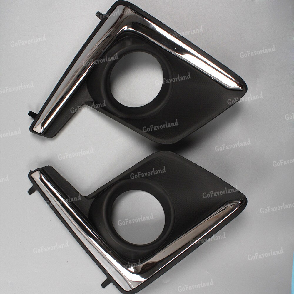 Left Or Right Or Pair Textured Black Fog Light Tri... – Grandado