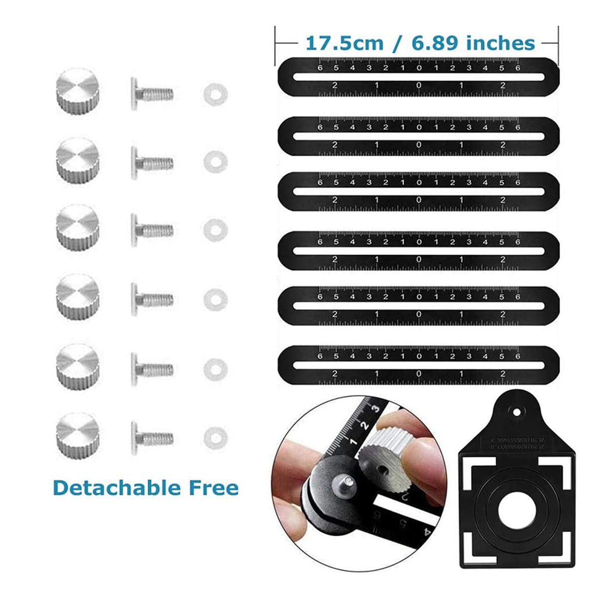 6 Folding Ruler Multi Angle Measuring Ruler Cerami... – Vicedeal