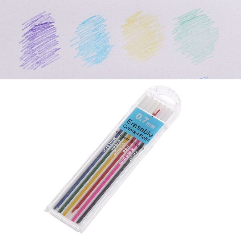 1 Box 0.7mm Colored Mechanical Pencil Refill Lead ... – Grandado