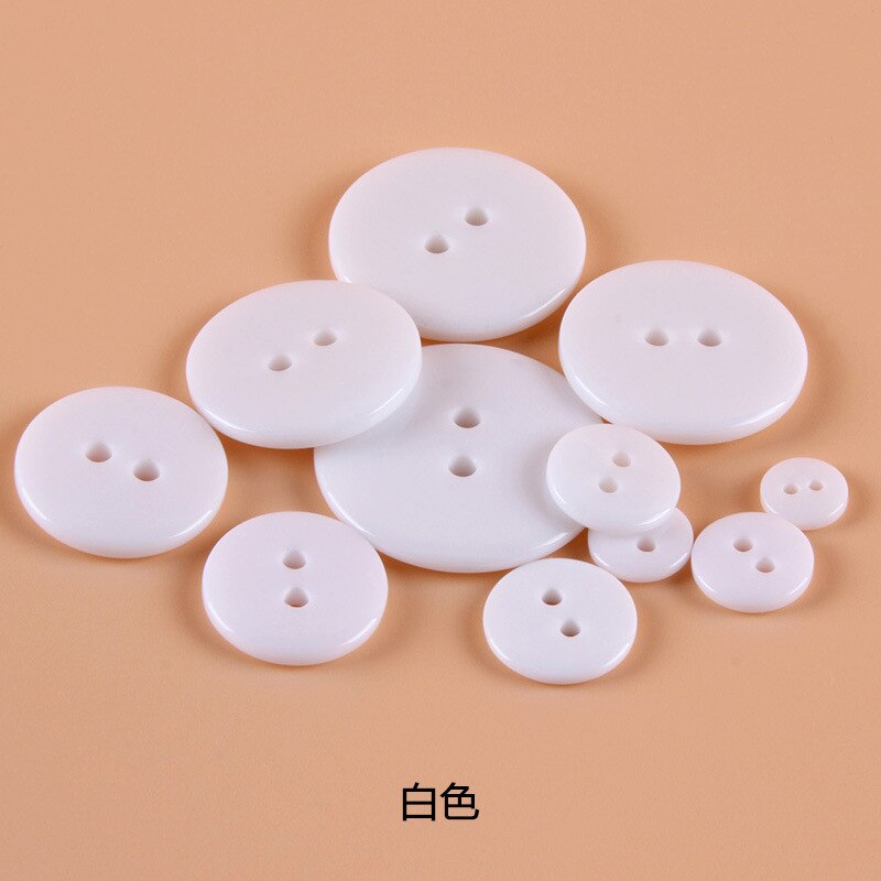 9--25mm Two Holes White Small Buttons Suit Pad But... – Vicedeal