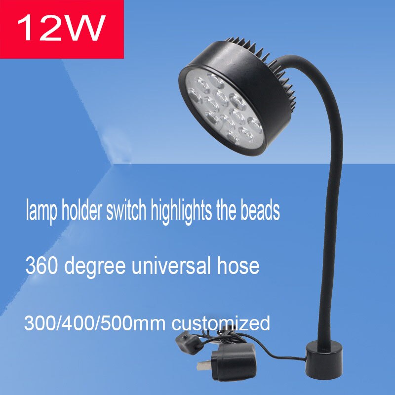 Led Machine Werklamp 24V/220V 12W Led Verlichting ... – Vicedeal