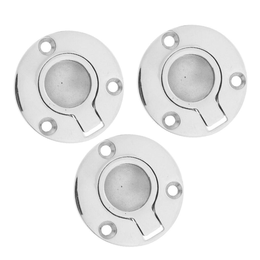 3 Pieces 316 Marine-Grade Stainless Steel Ring Han... – Vicedeal