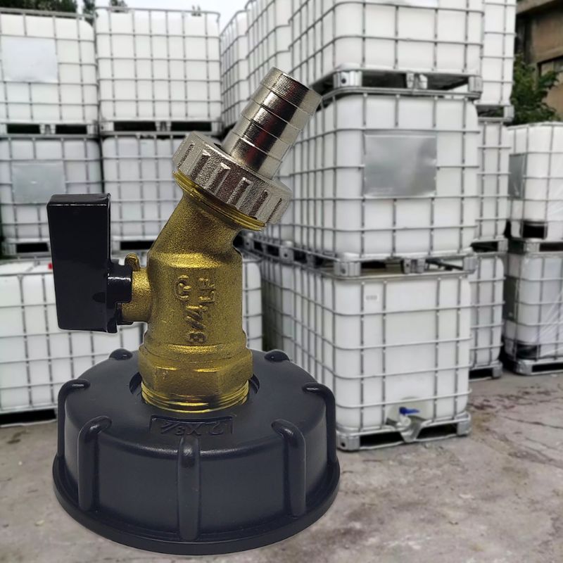 IBC Tote kran pagoda wylot dysza zbiornik wody ada... – Grandado
