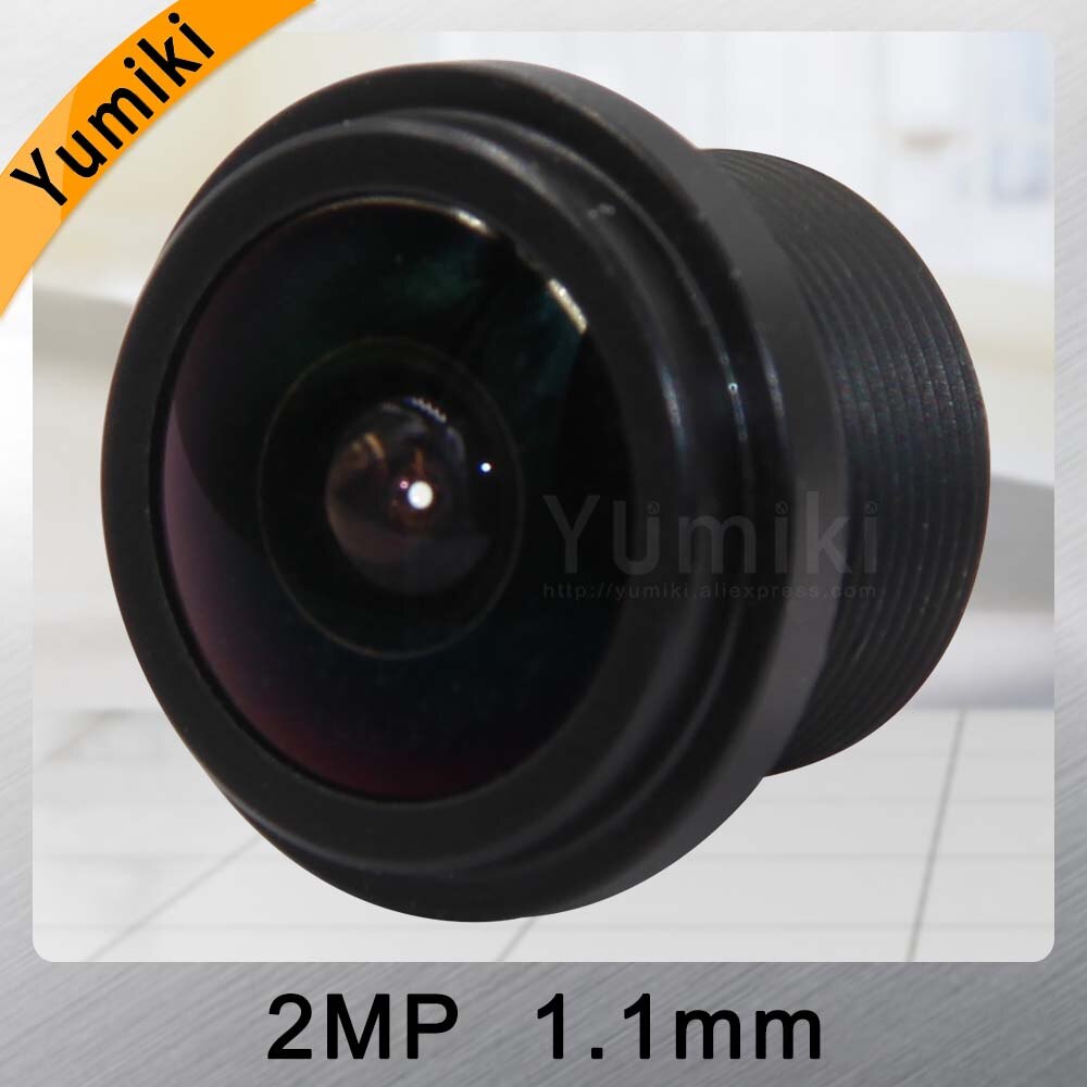 Yumiki 2MP 1.1mm cctv lens 1/4 "F1: 2.0 200 graden... – Grandado