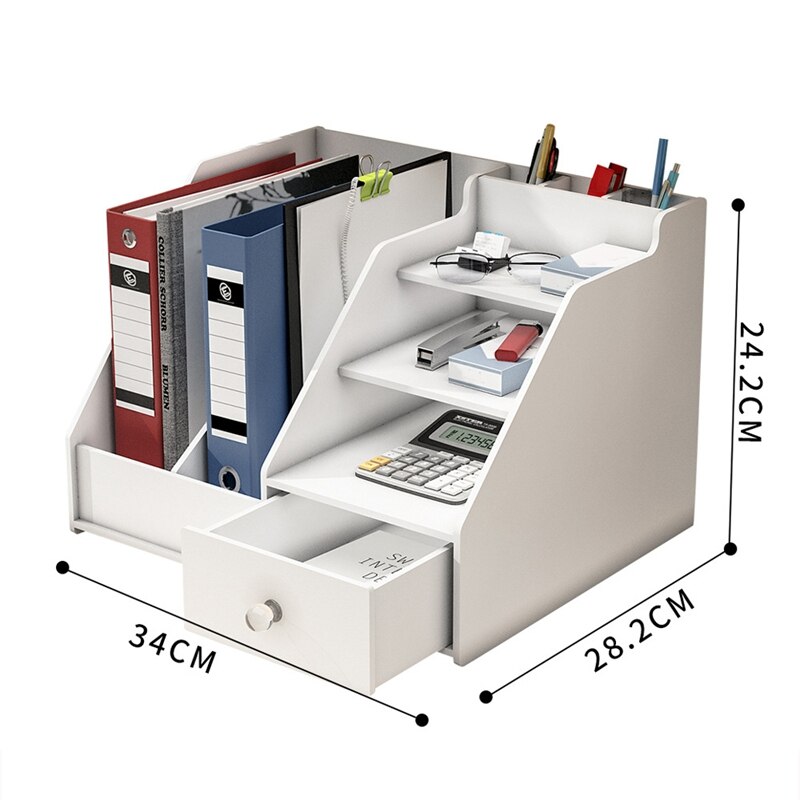Multifunctional desktop stationery storage box wit... – Vicedeal