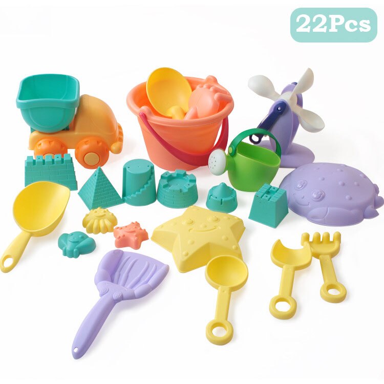 10-26 st barn mjuk silikon strandleksaker sandlåda... – Grandado
