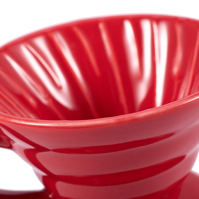 Ceramic Coffee Dripper Engine V60 Style Coffee Dri... – Vicedeal