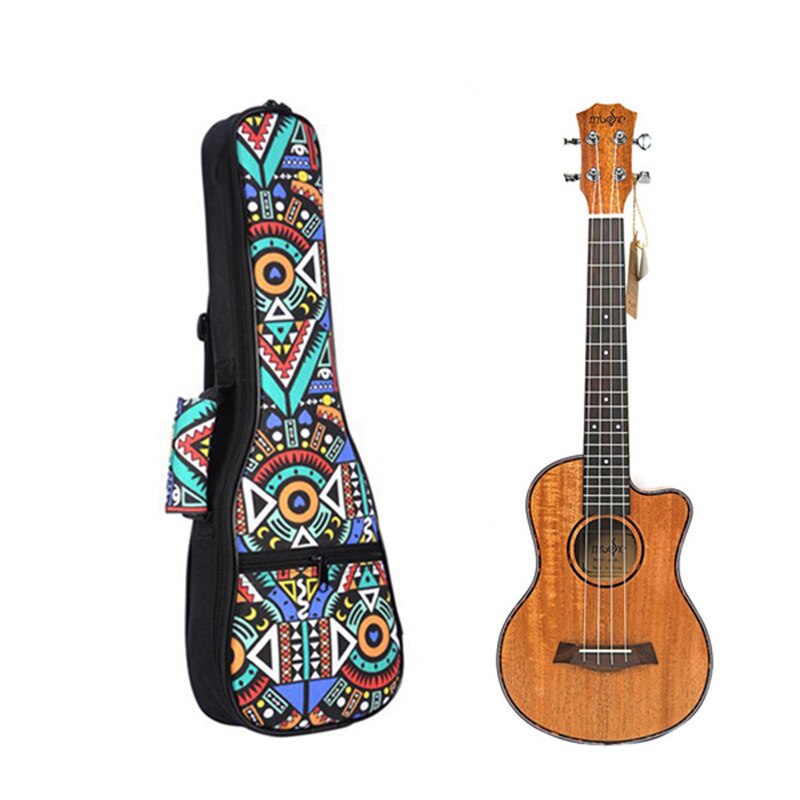 26 Inch Double Strap Hand Folk Ukulele Carry Bag B... – Grandado