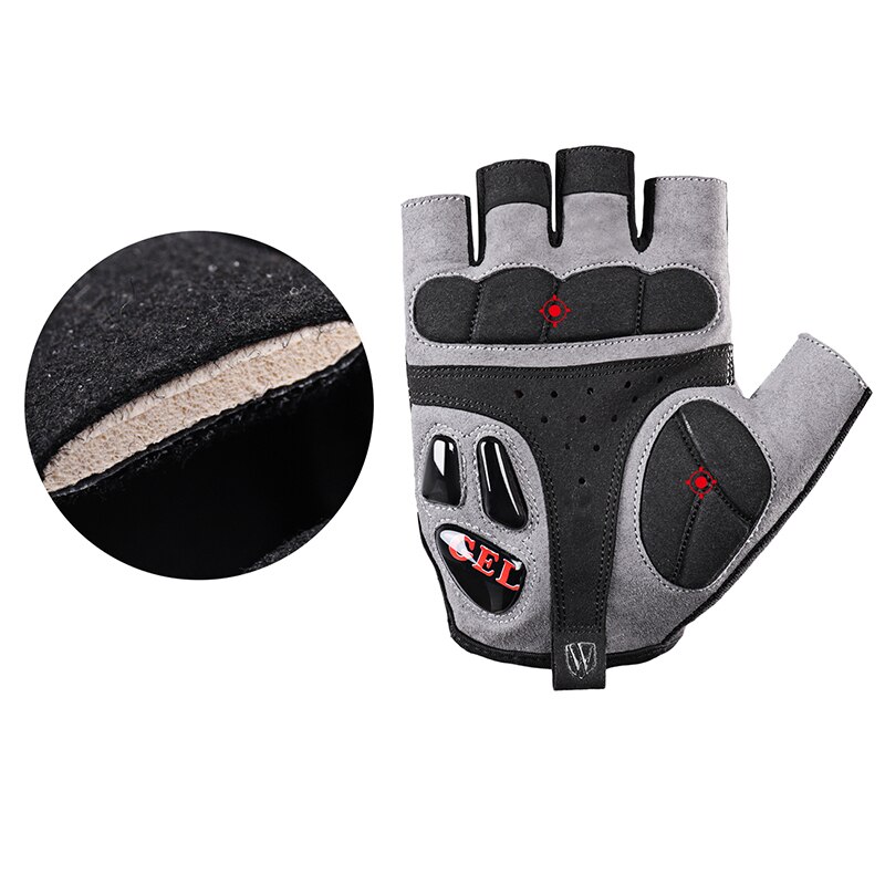 Half Finger Cycling Gloves Gel Bicycle Racing Spor... – Grandado