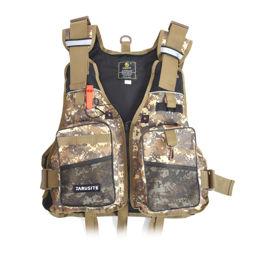 Fishing Vests Kayak Sea Fishing Buoyancy Life Jack... – Grandado