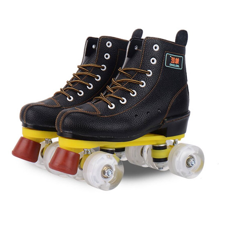 Patines Japy de cuero Artificial, Patines de doble... – Grandado