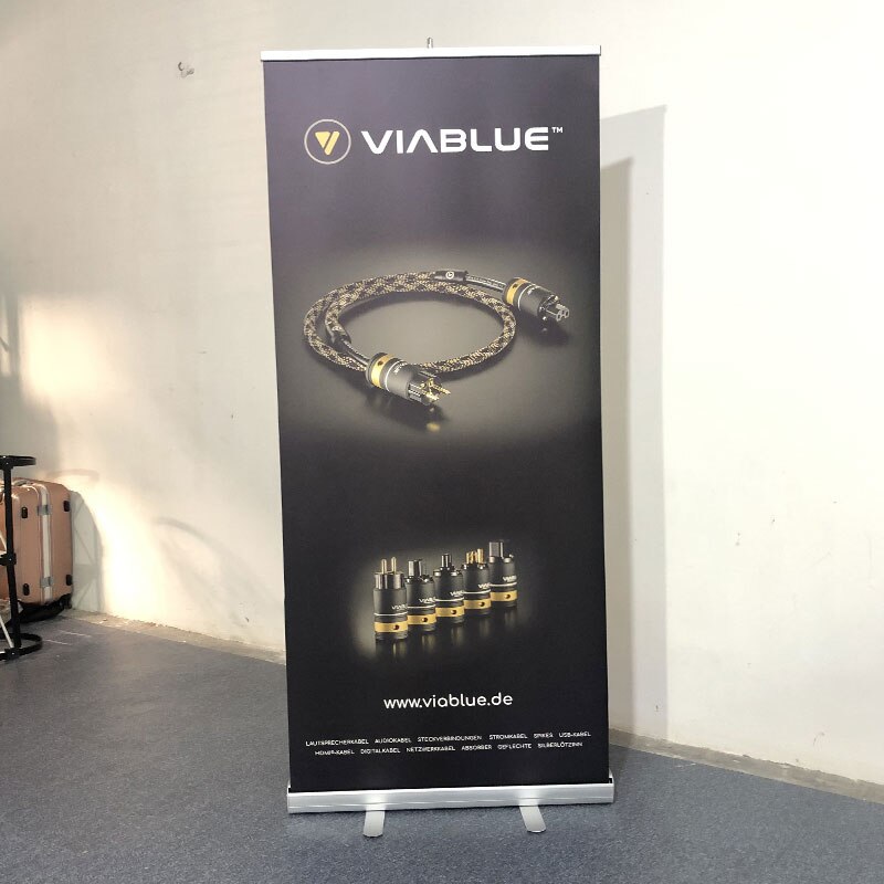 85*200cm Standard Tragbare rollen-hoch Banner Stan... – Grandado