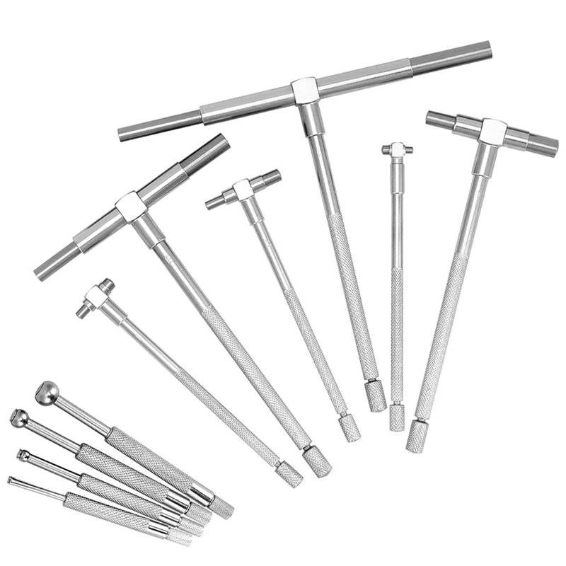 Stainless steel telescopic bore gauge set – 1/8 to... – Grandado