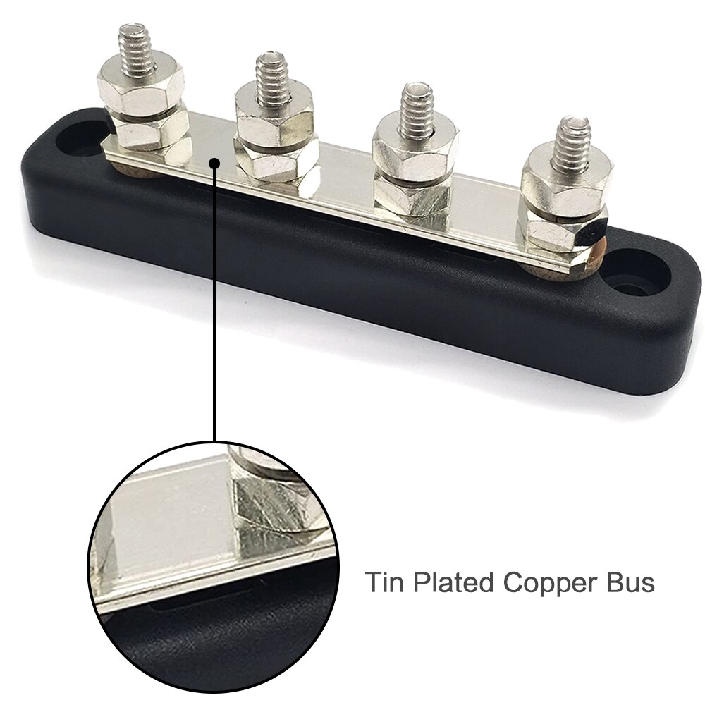 IZTOSS Heavy-Duty 100A Buss Bar (Imperial Threadin... – Grandado