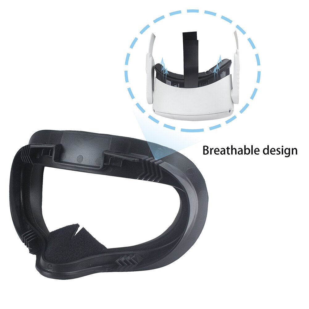 Vr Facial Interface Set Voor Oculus Quest 2 Pu Lee... – Vicedeal