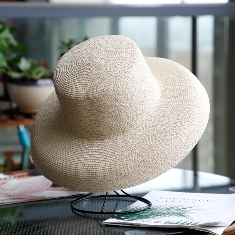 Mode Zomer Hoed Franse Stijl Brede Rand Retro Stro... – Grandado