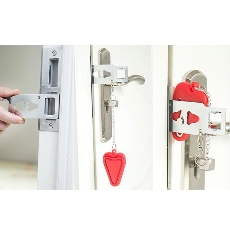 Portable Hotel Door Lock Travel Lock Childproof Do... – Grandado