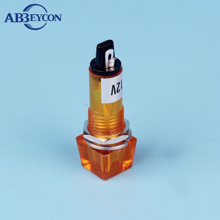 ZS24 10mm hoge lampje/pilot lamp 12 v 10mm pilot l... – Grandado