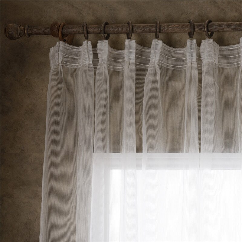 Witte tule gordijnen voor de woonkamer jinya home ... – Vicedeal