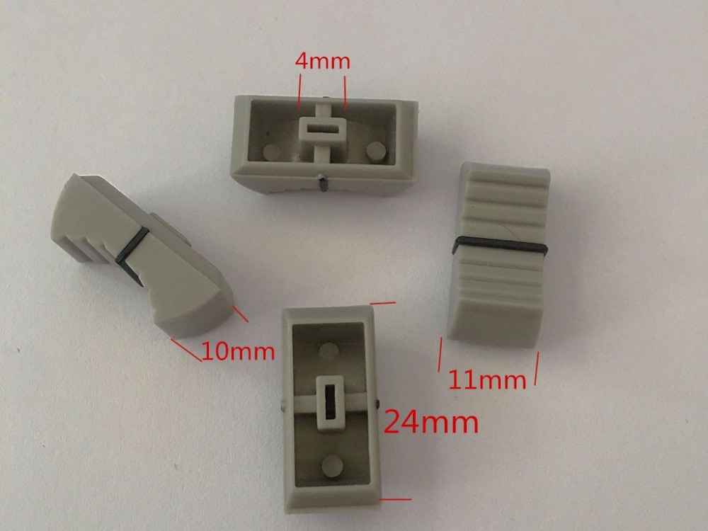 10 stuks grijs Mixer Dimmen tafel Rechte Slip Pote... – Grandado