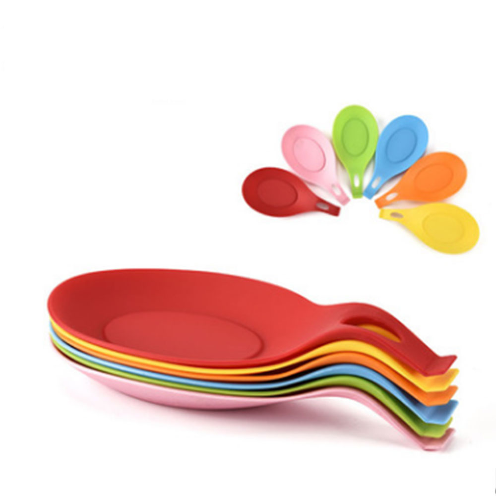Hittebestendige silicagel smaak schotel lepel pad ... – Grandado