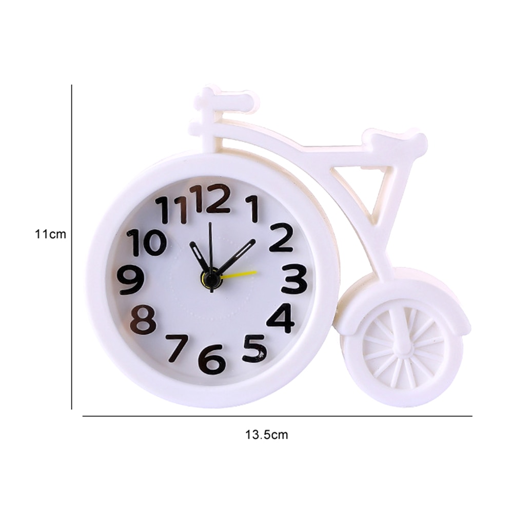 Bicycle Shape Alarm Clock Cartoon Student Children... – Grandado