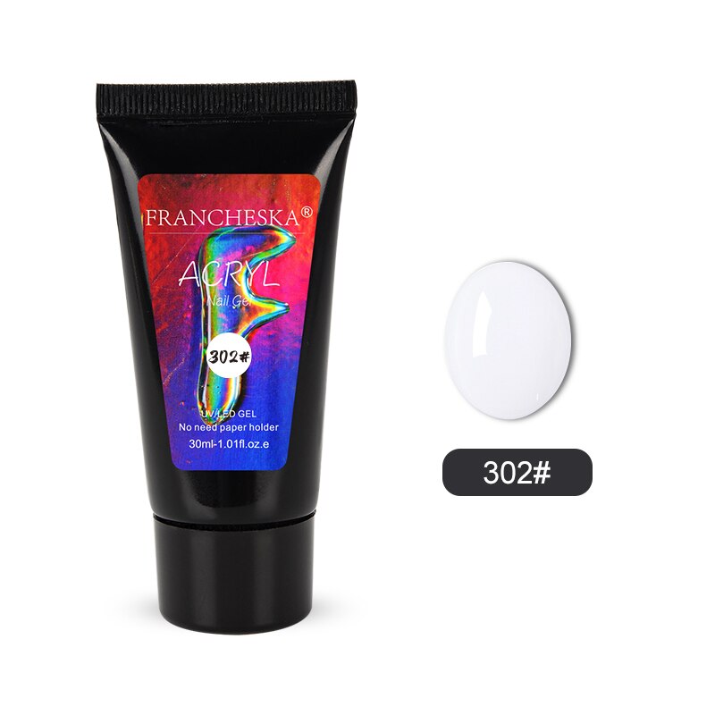 30ml acryl Poly nail Gel Set Hard Jelly Camouflage... – Grandado