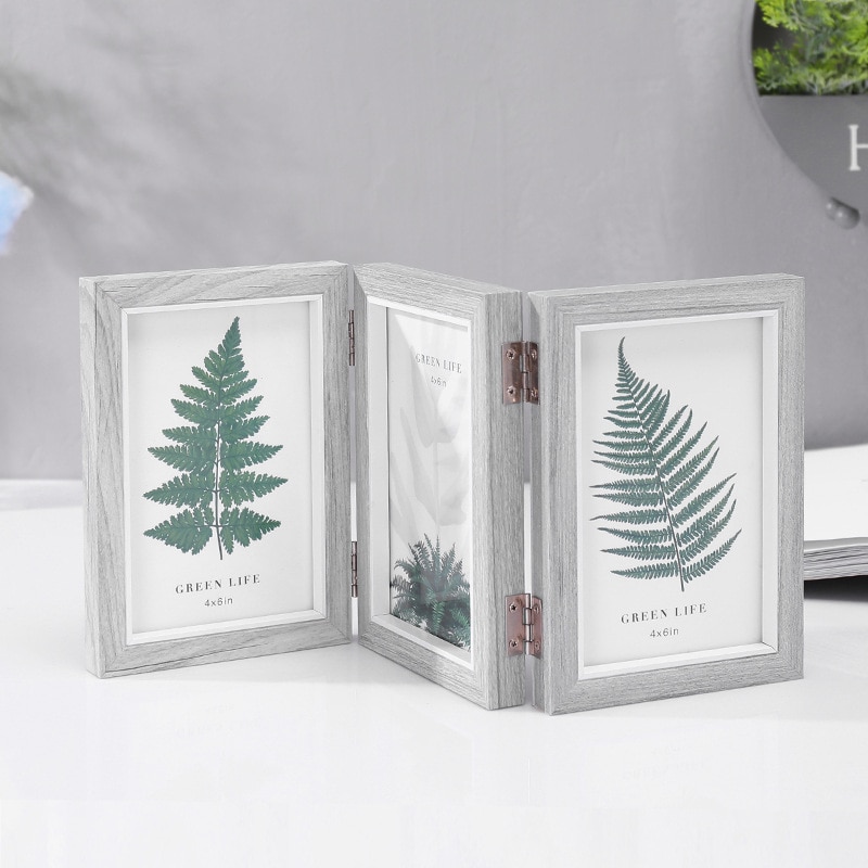 Photo Frame Table Simple Three-fold Foldable Photo... – Vicedeal
