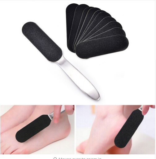Double Side Stainless Steel Pedicure Foot File +10... – Grandado
