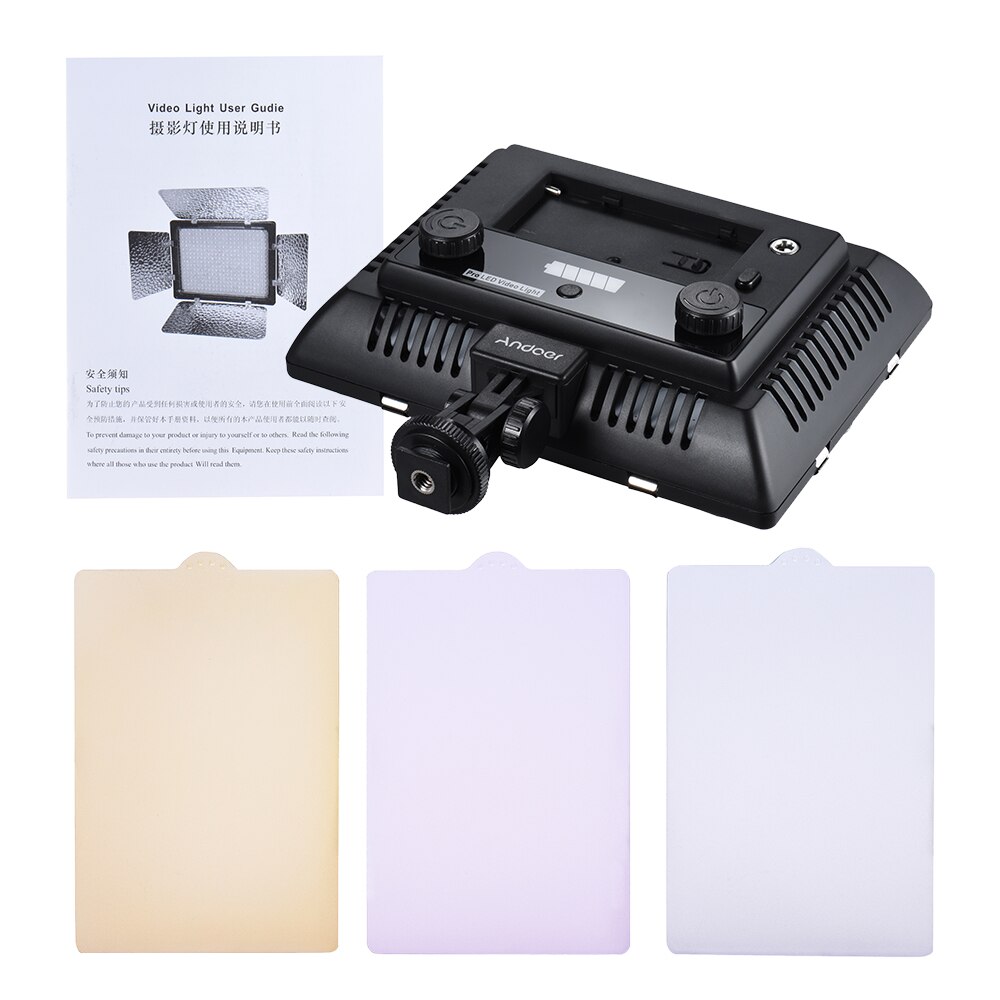 Andoer W368-Ⅱ LED Video Light 3200K-6000K Adjustab... – Grandado