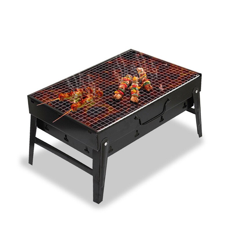 Folding BBQ Charcoal Barbecue Grill Portable Outdo... – Vicedeal