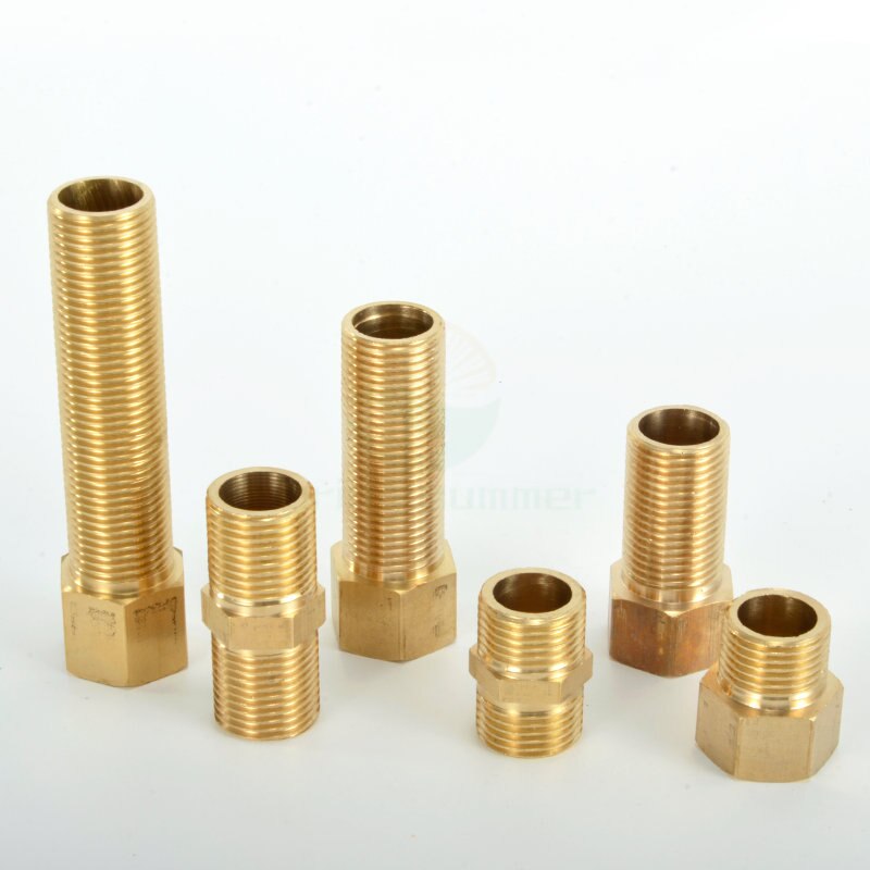 1/2" DN15 Lengthen Copper material Male Double Nip... – Grandado