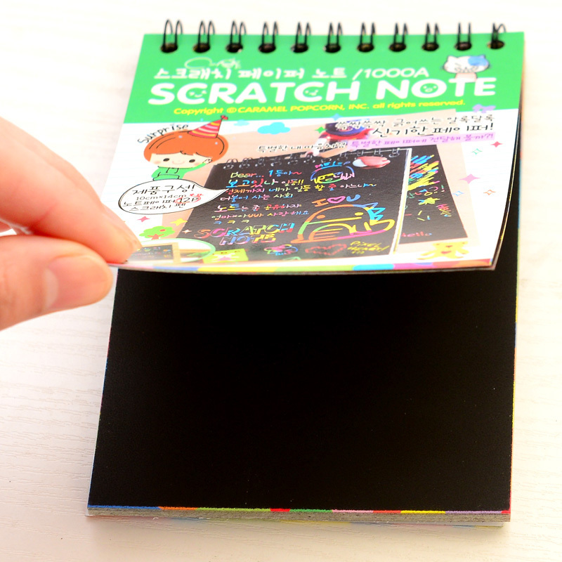 Novelty Drawing Book DIY Scratch Graffiti Magic No... – Grandado