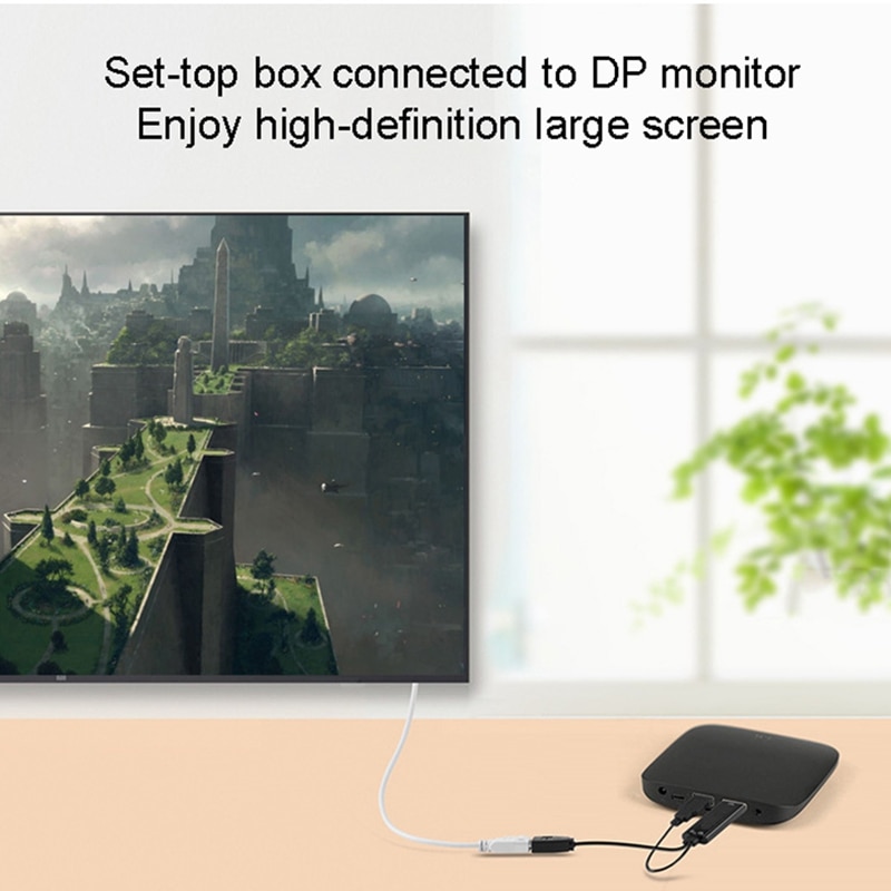 HDMI to DP 4K HD Display Cable HDMI to DisplayPort... – Grandado