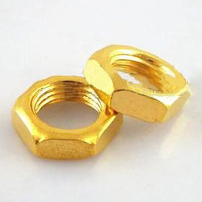 200Pcs Thread Hexagon Nuts Bright Zinc Plated Carb... – Grandado