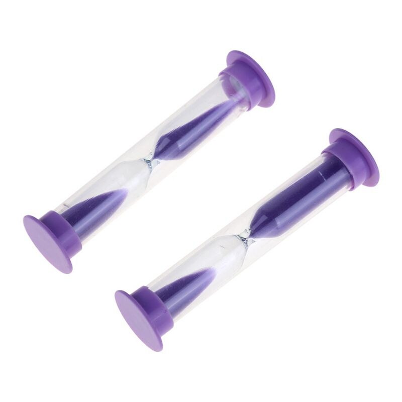 1/2/3 minutes Colorful Hourglass Sandglass Sand Cl... – Vicedeal