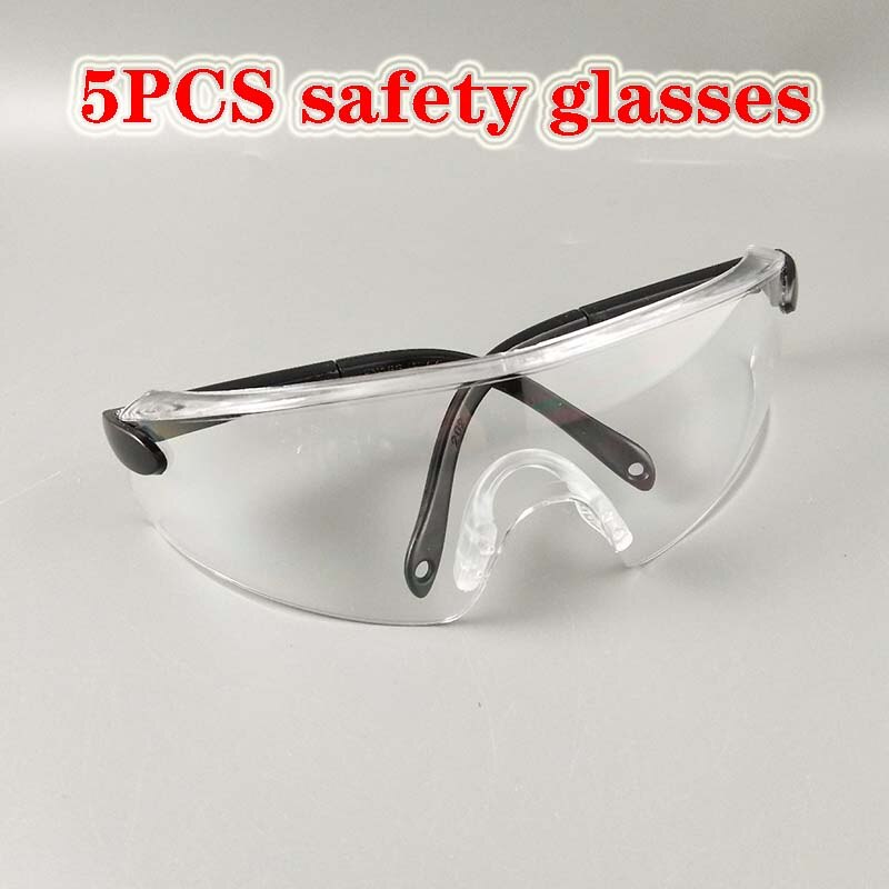 5PCS shockproof safety glasses transparent light R... – Grandado