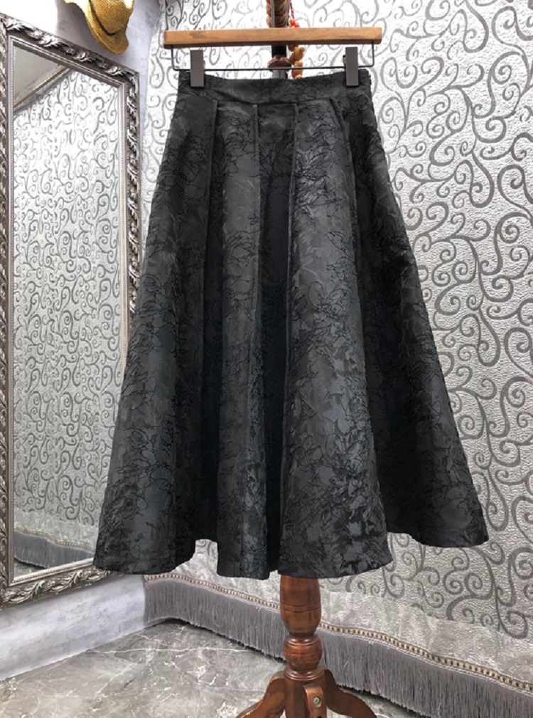 Vrouwen Lange Rok Herfst Winter Party Gown Rok Dam... – Vicedeal