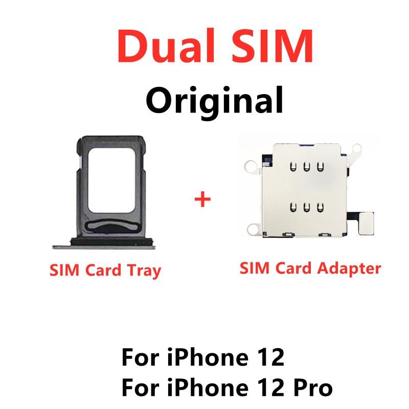 Original Dual Sim Card Reader connector Flex Cable... – Vicedeal
