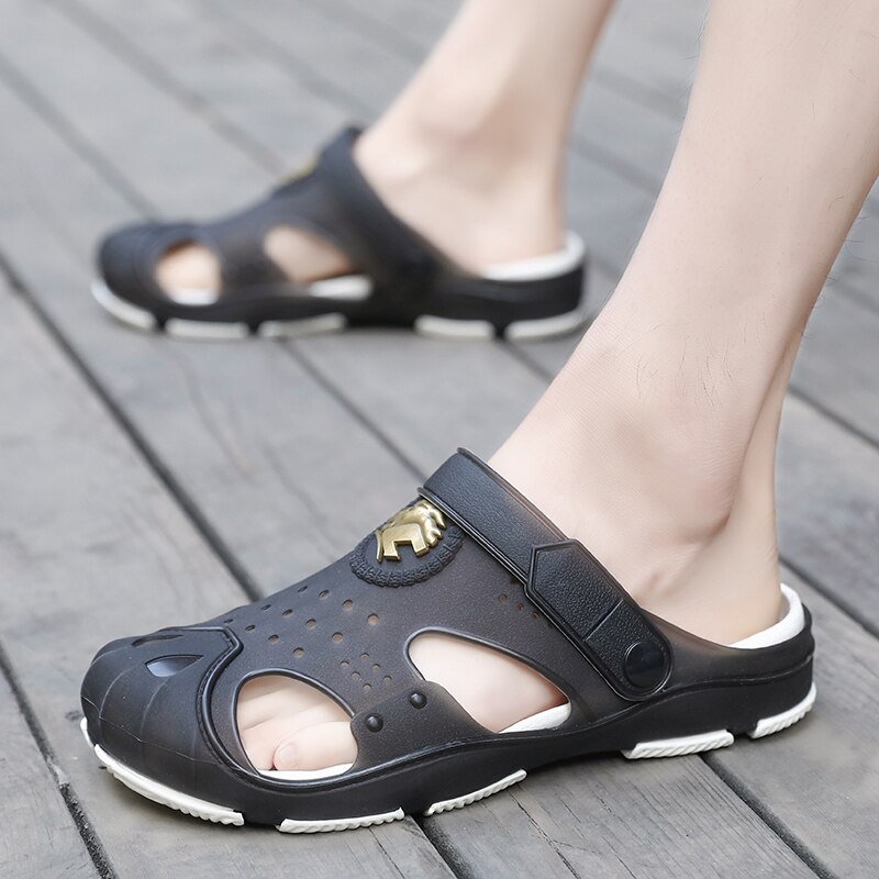 Original Garden Flip Flops Water Shoes Men Jelly S... – Grandado