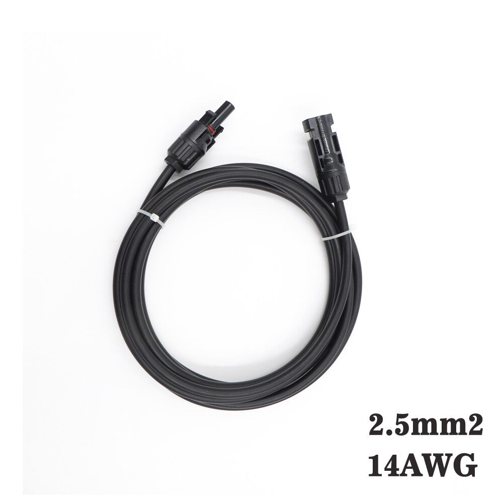 14AWG 2,5 mm2 1m 2m 3m 5m 10m solar kabel PV Steck... – Grandado