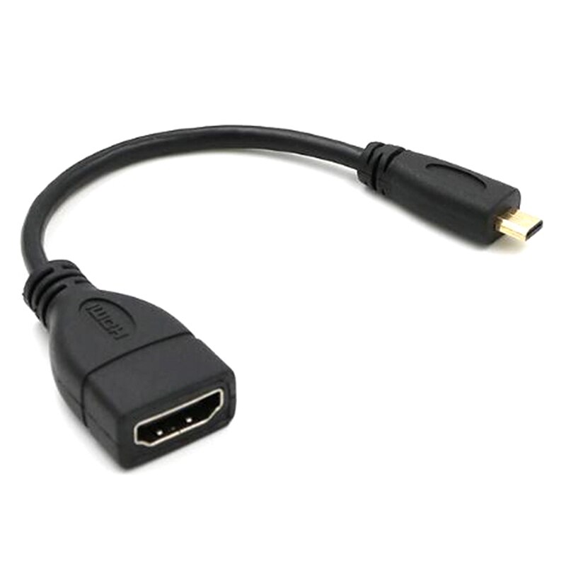Micro Hdmi To Hdmi Male To Female Adapter Cable Co... – Grandado